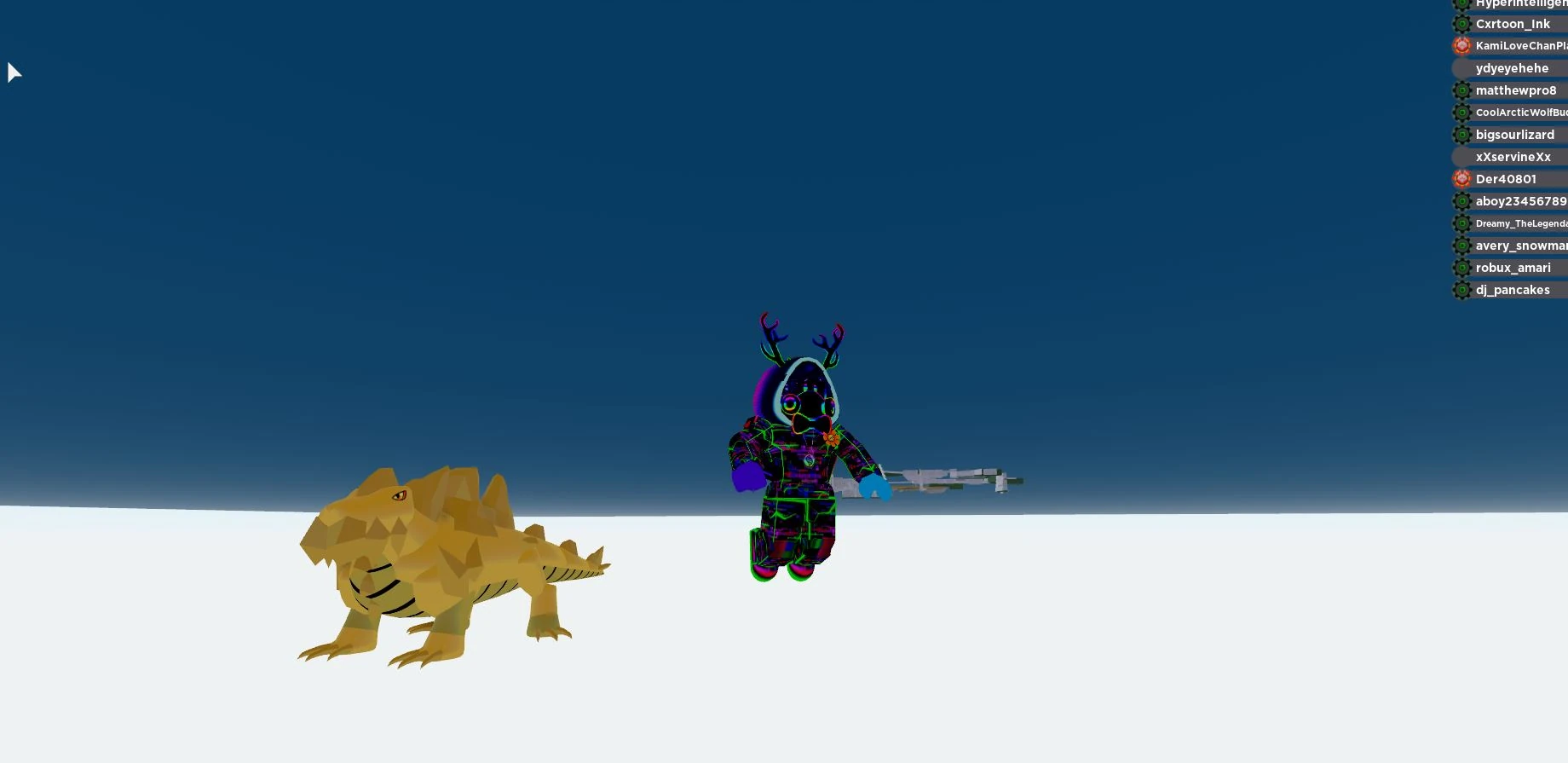 I fell out of the map and this happened XD, I don't even have a golden ...