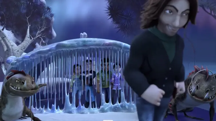 How Did The Sky Torcher Get To The Ice Realm And How Did Buzzsaw Poach And Capture
