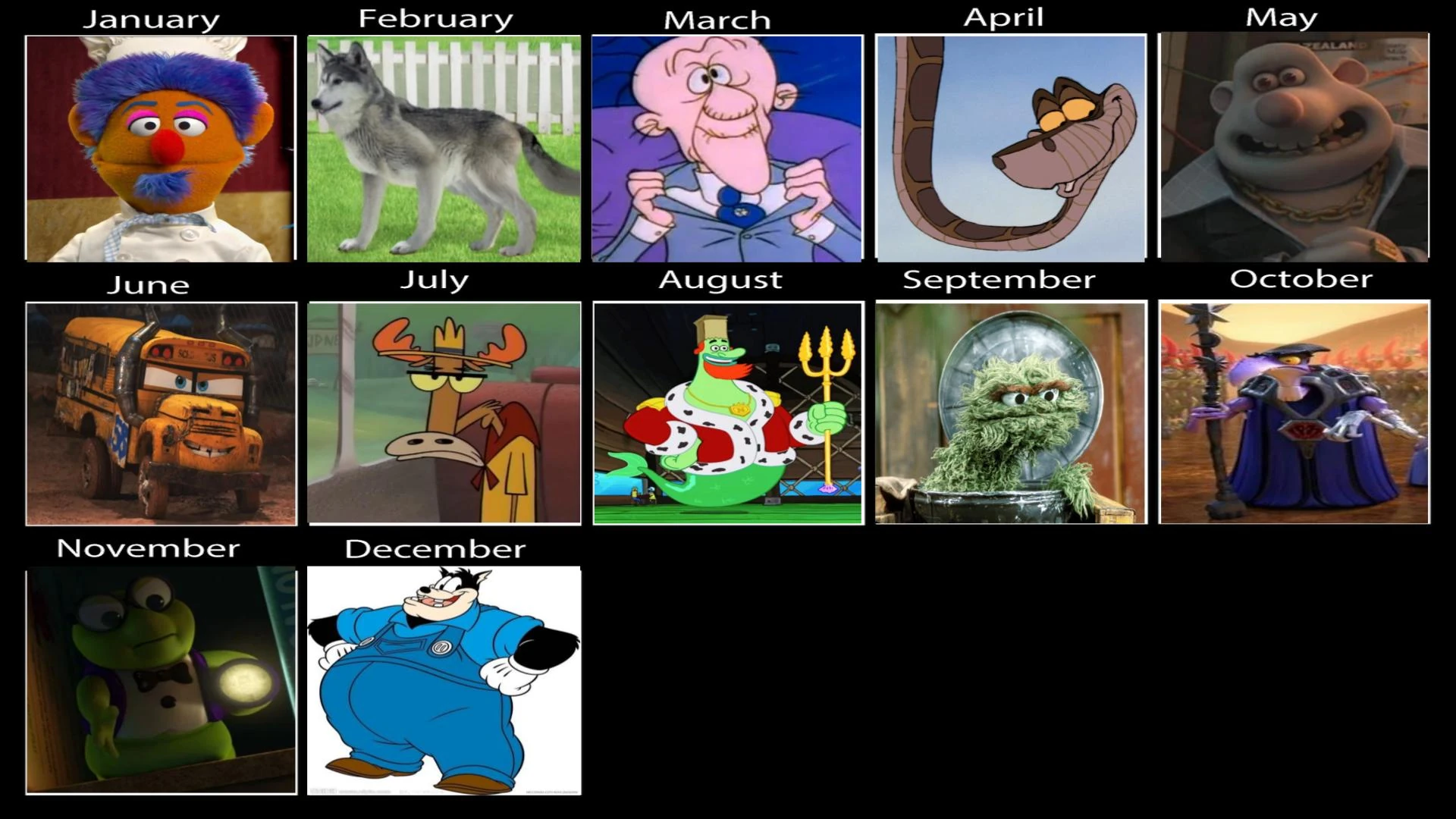 Reformed Villains Birth Month | Fandom