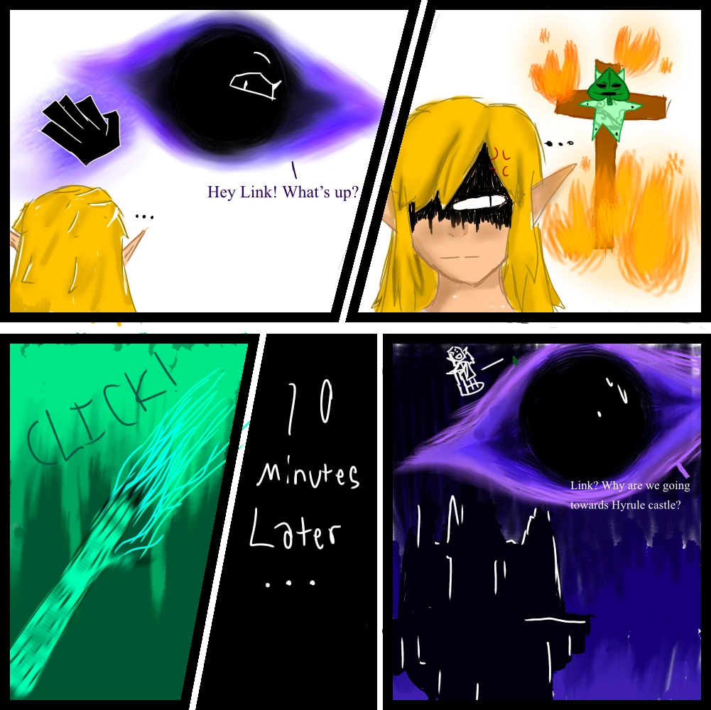 “The end of Hyrule” (ToTk x Trifecta comic) | Fandom