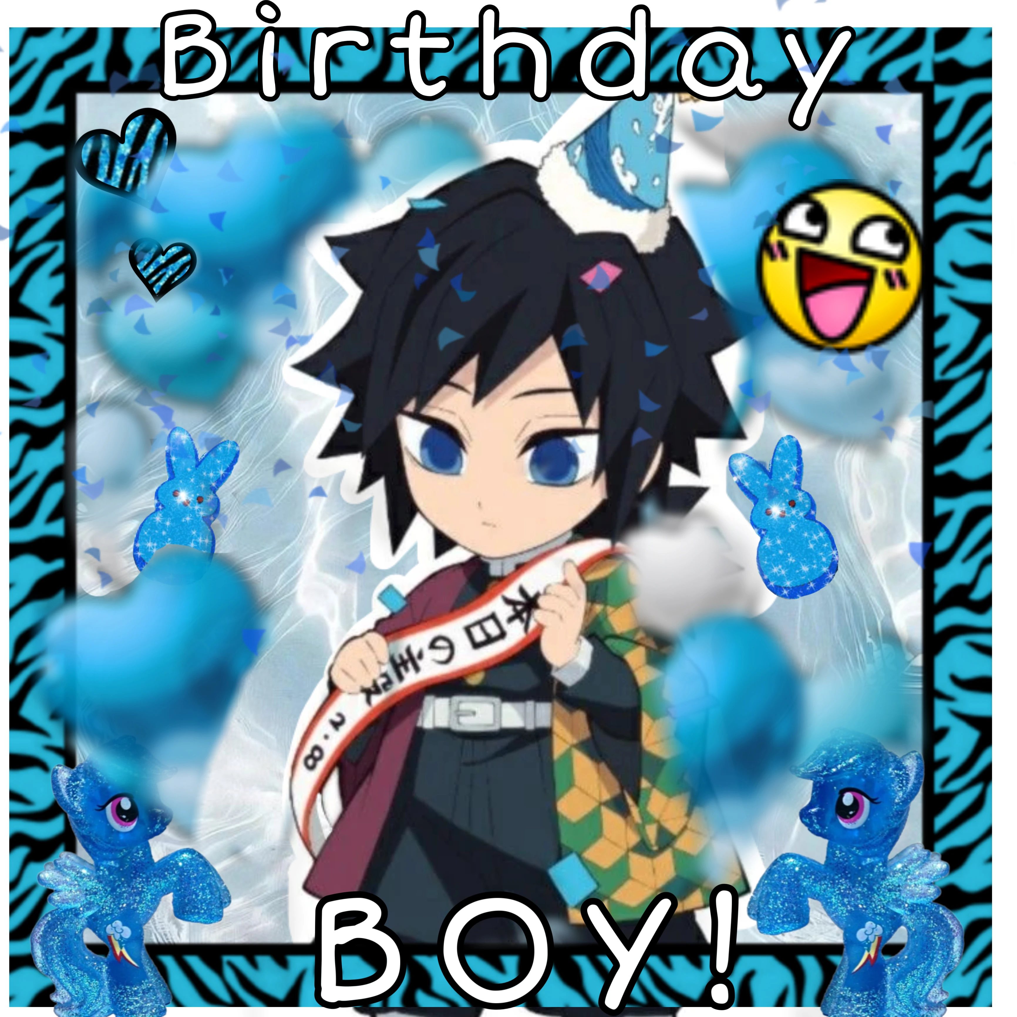 Silly bday giyu thing I did | Fandom