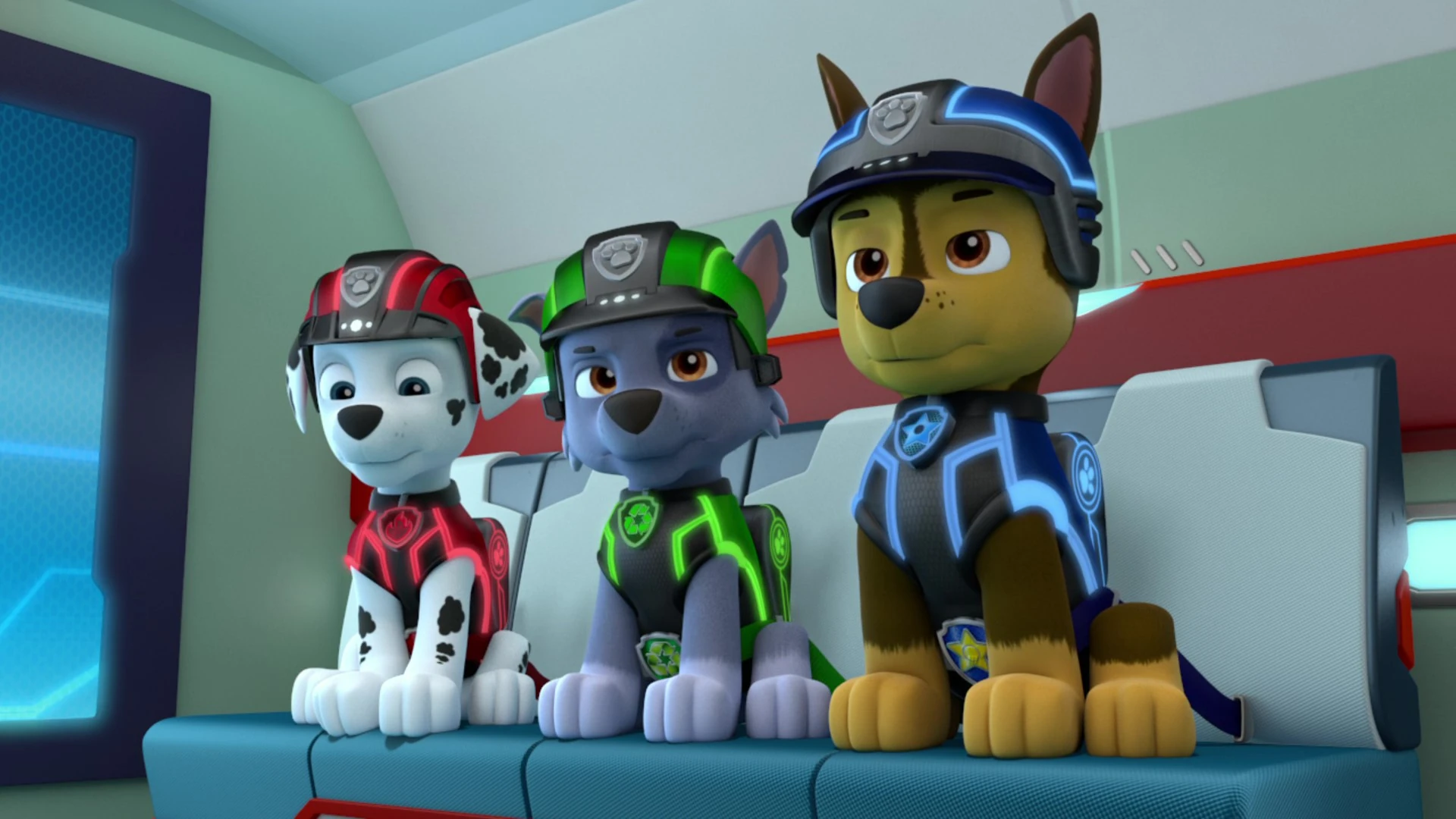 Marshall, Rocky, and Chase focused and ready for a Mission PAW. | Fandom