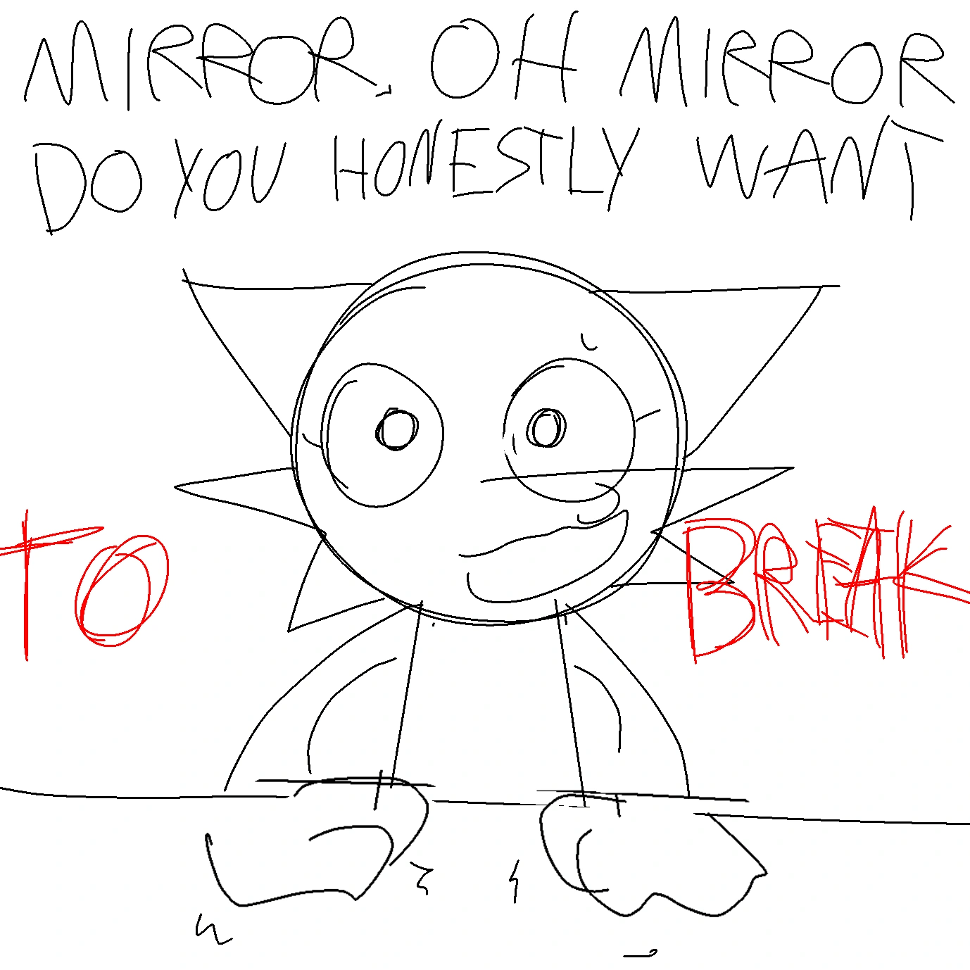 Ohh noooo blackk ahhhh so scary ahhh wenda is going insane black wenda ...