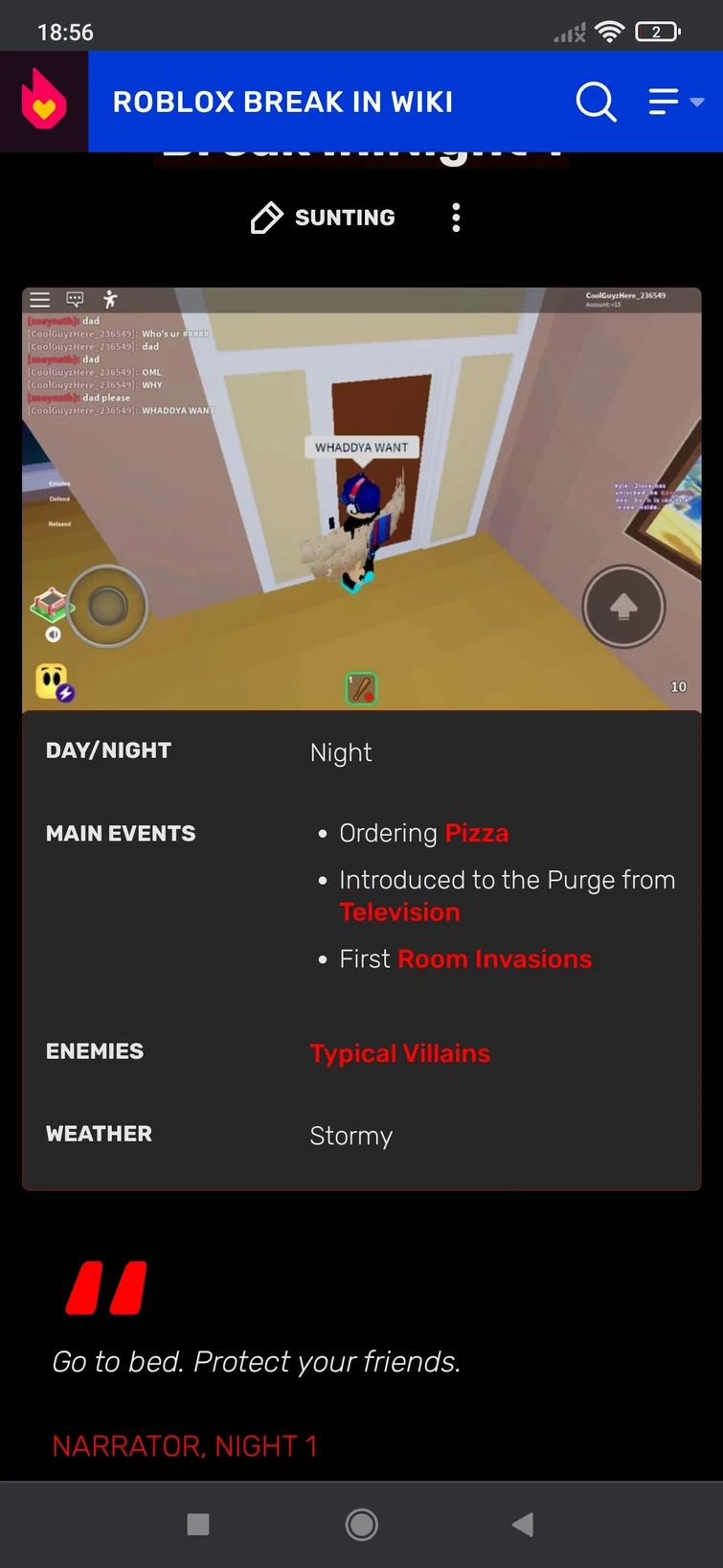 Discuss Everything About Roblox Break In Wiki | Fandom