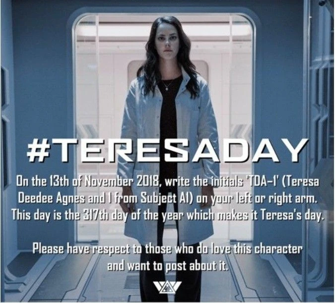 Teresa day! | Fandom