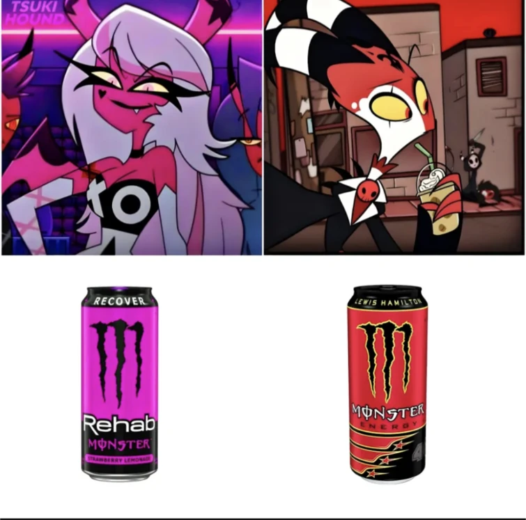 Hellaverse Characters has different soft drinks that represent them by ...