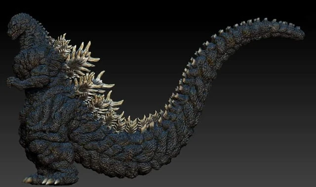 Gemstone Godzilla design if it was peak: | Fandom