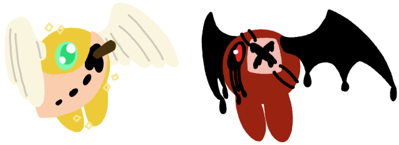 Two semi-lore-relevant Fakemon based on Angel and Devil + finalized ...