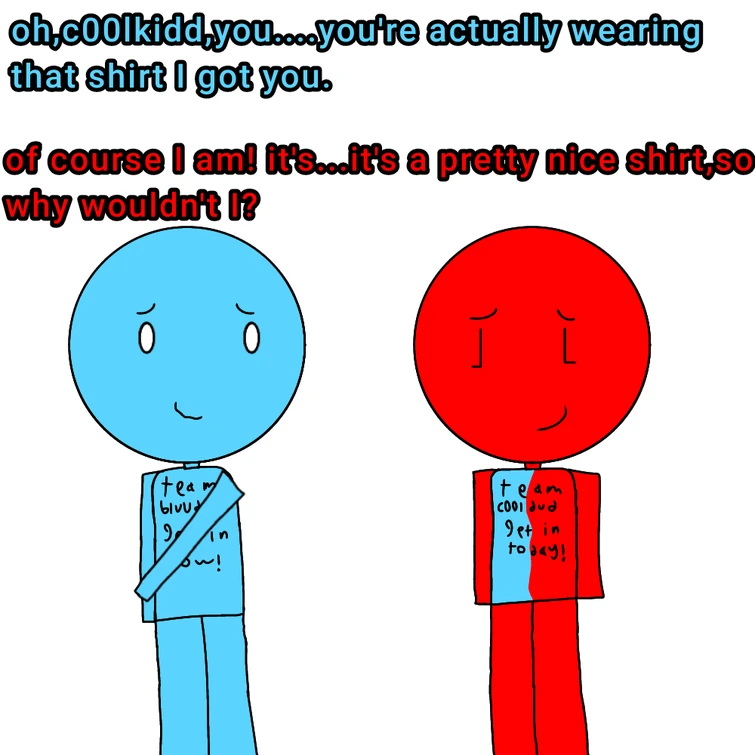 I drew bluudud and c00lkidd lol | Fandom