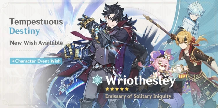 Wriothesly banner and weapon banner! | Fandom