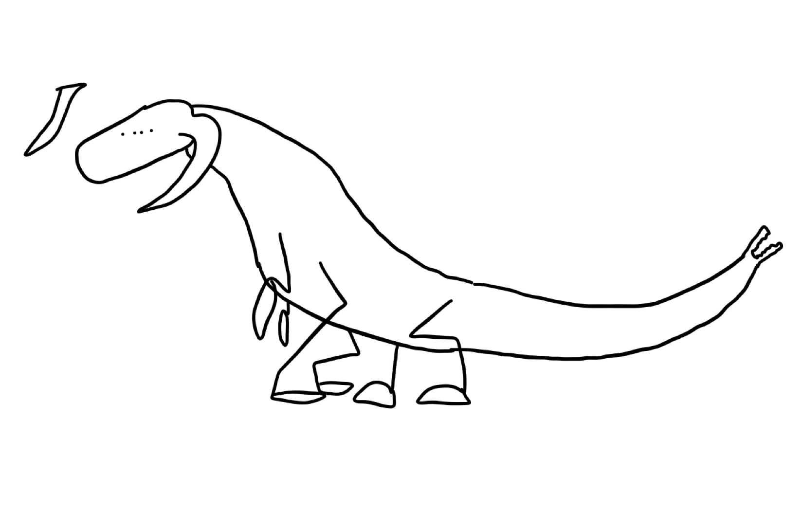 drawing creatures as goofy doodles everyday for a month day three | Fandom