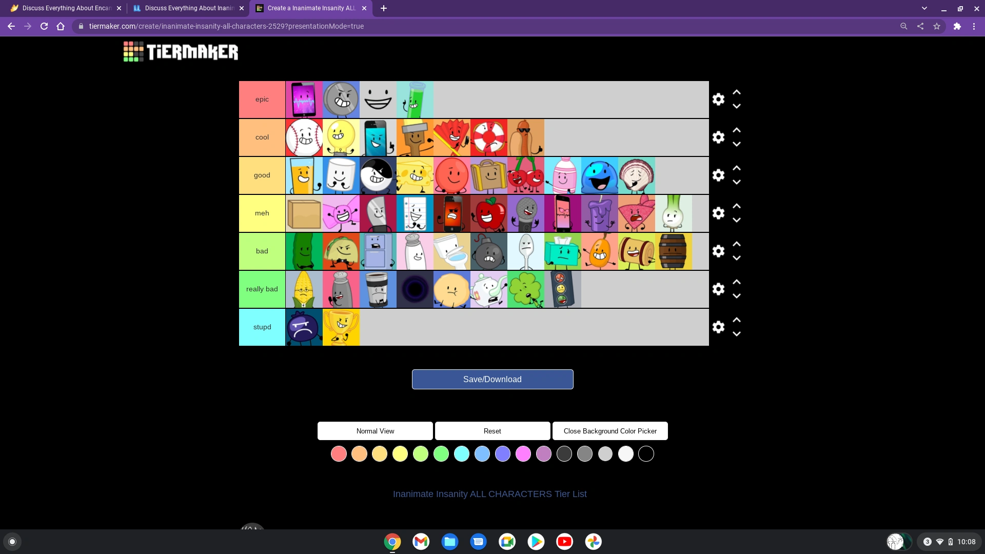ii tier list | Fandom