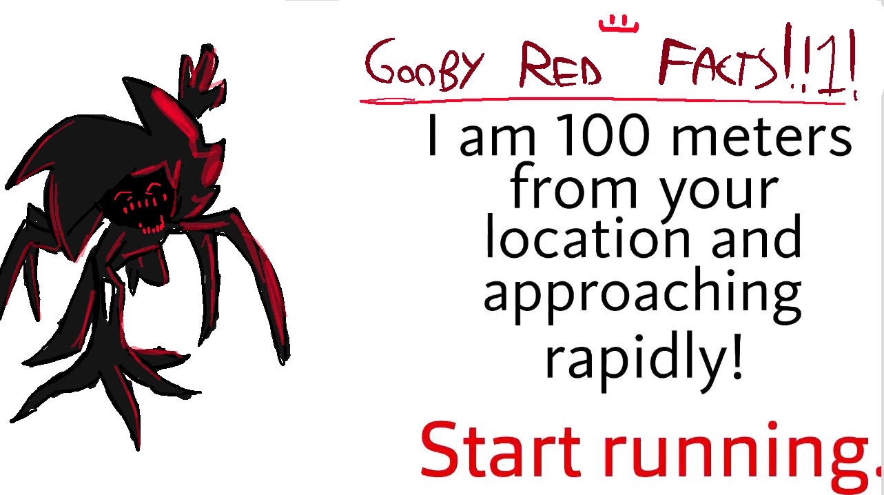 top 10 reasons to why you should never upset gooby red!! number 1 ...