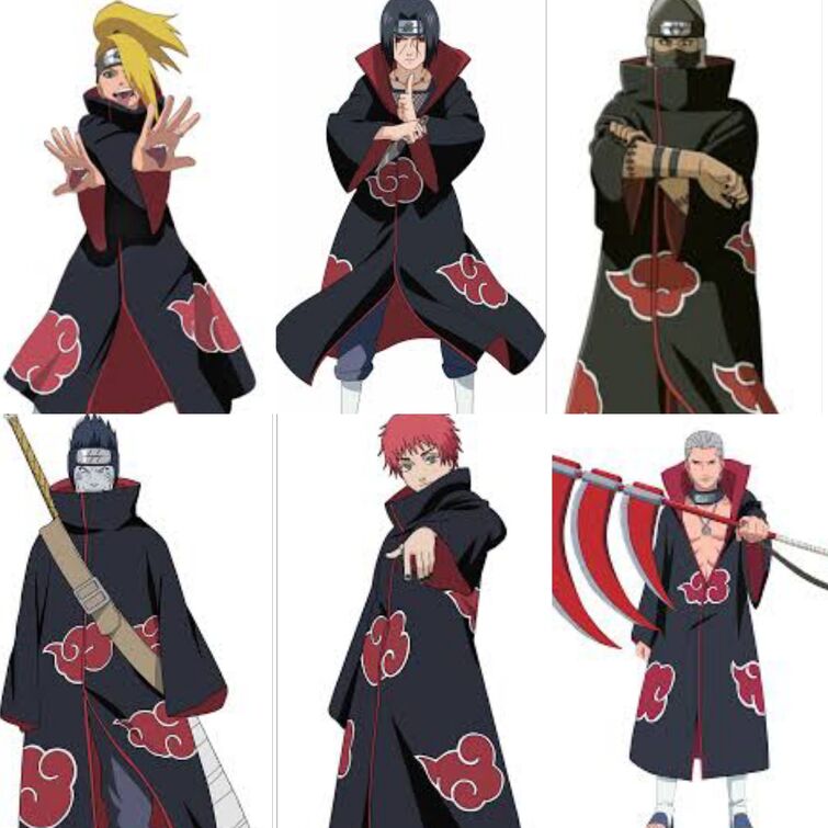 Top 6 Akatsuki | Fandom