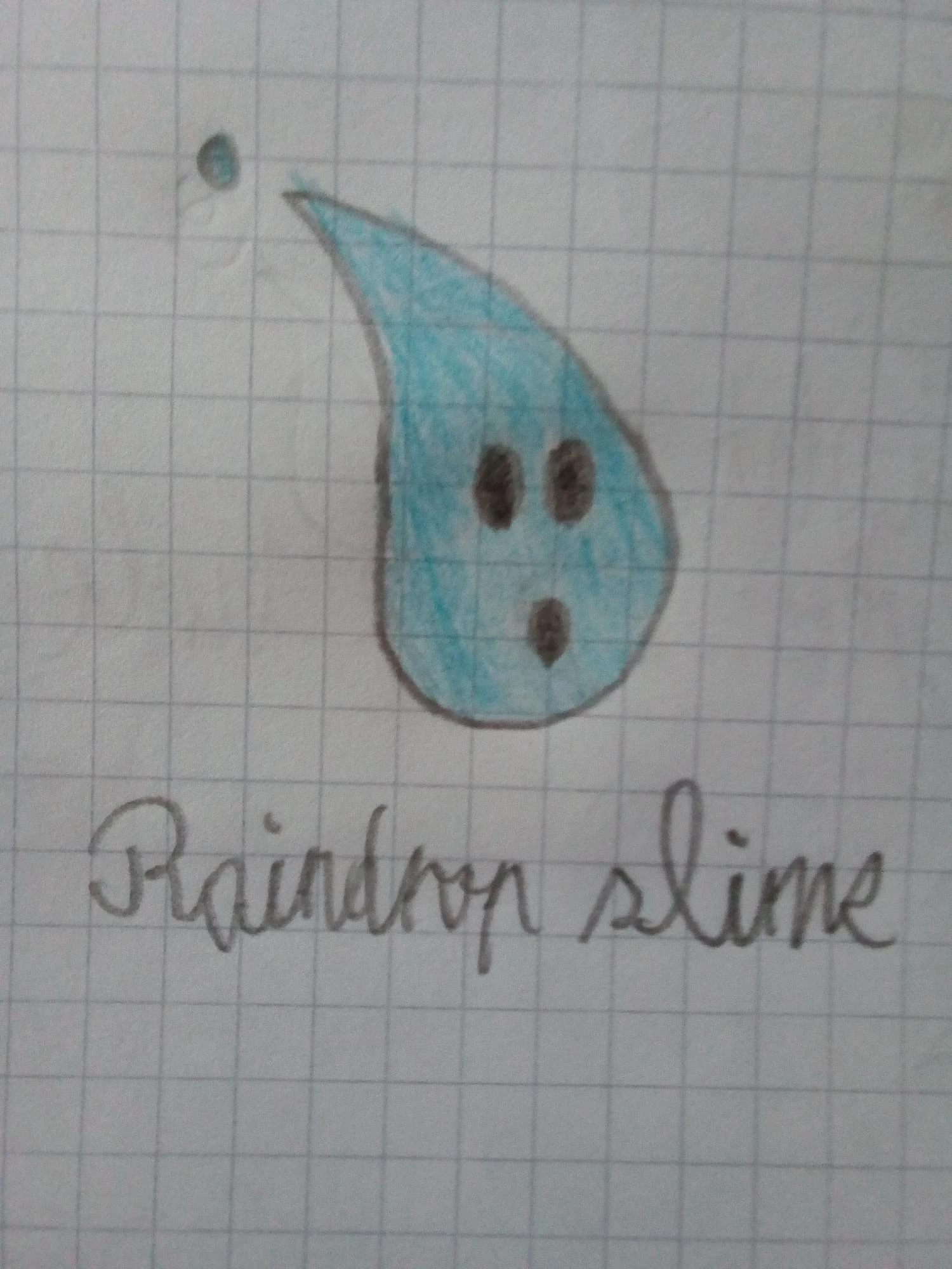 Raindrop slime original! | Fandom