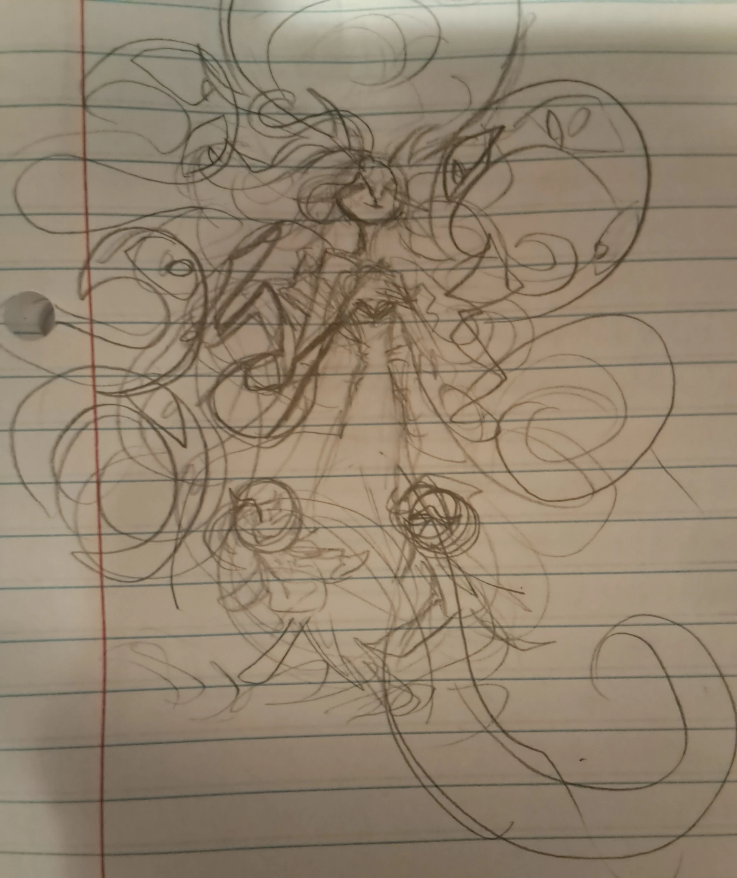 Doodling traditionally and then inspiration struck | Fandom