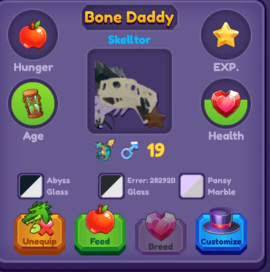 Auction Error Color Skelly | Fandom