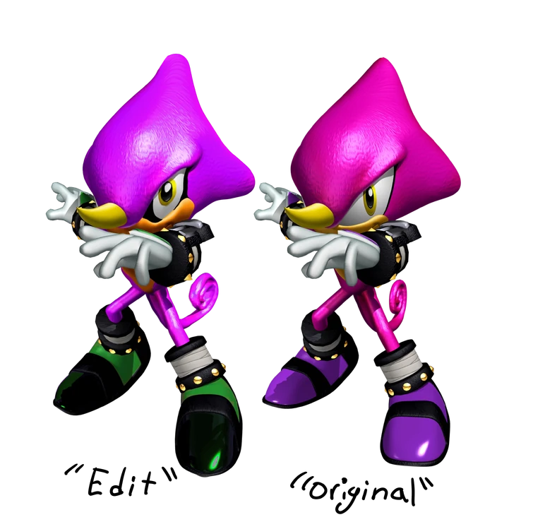 Yo made Modern Espio look like his classic counterpart. What do y'all ...