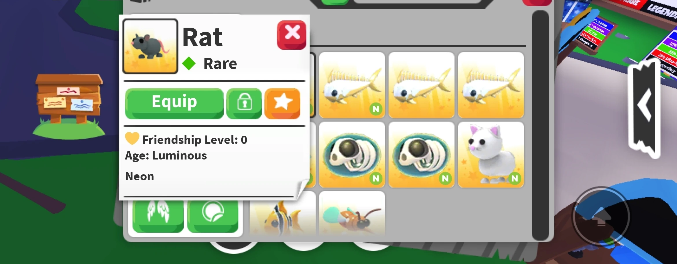 Trading full grown Neon rat | Fandom