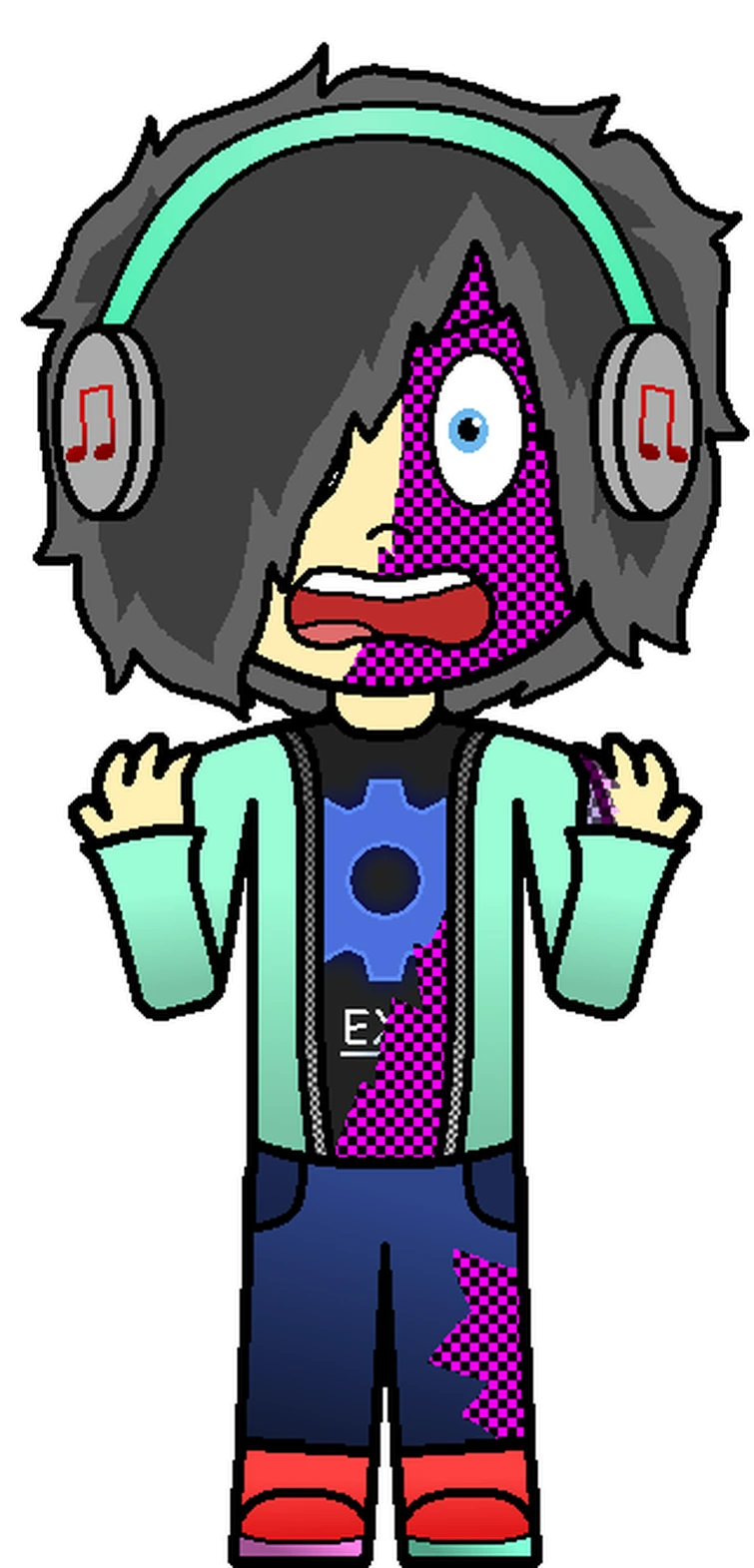 Jake johnson Corrupted sprite | Fandom