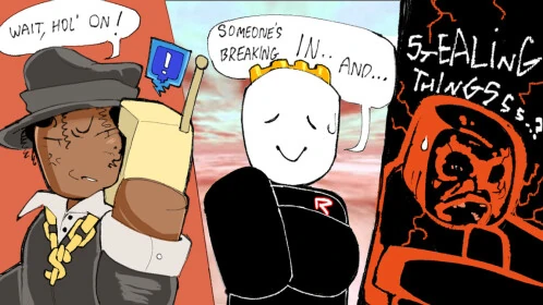 today i broke into someone's house and stole thingz!11!1! | Fandom