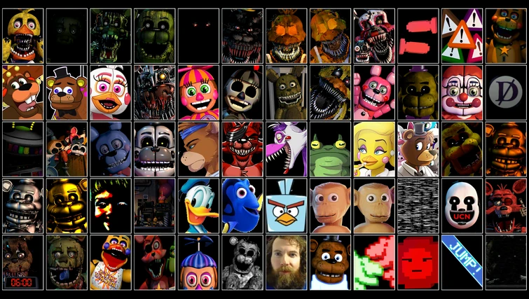 The Ultra Custom Night roster in my style (Feel free to make the ...