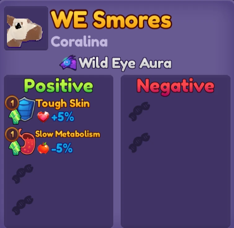 My first cosmetic trait! | Fandom