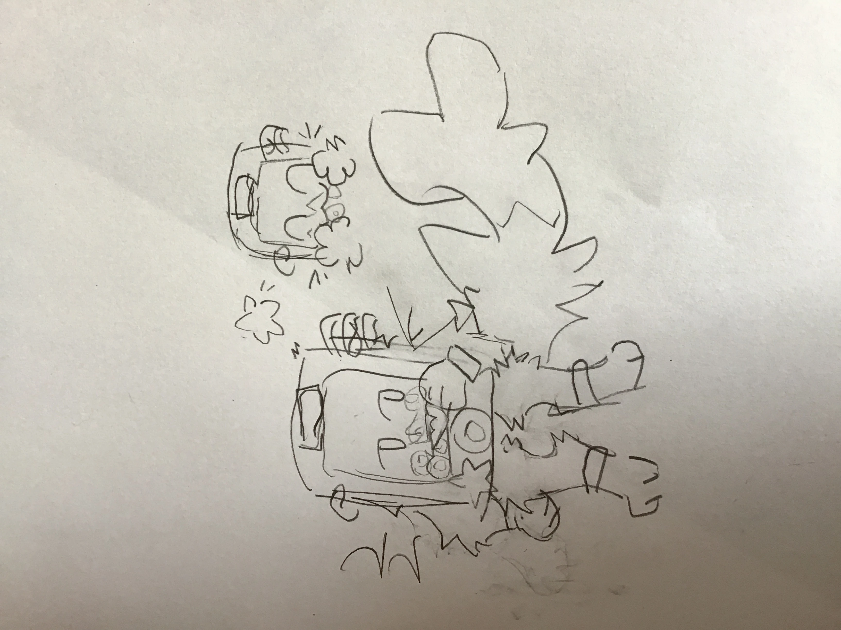 Objectsona doodle in new style !!! GRAhh!! | Fandom