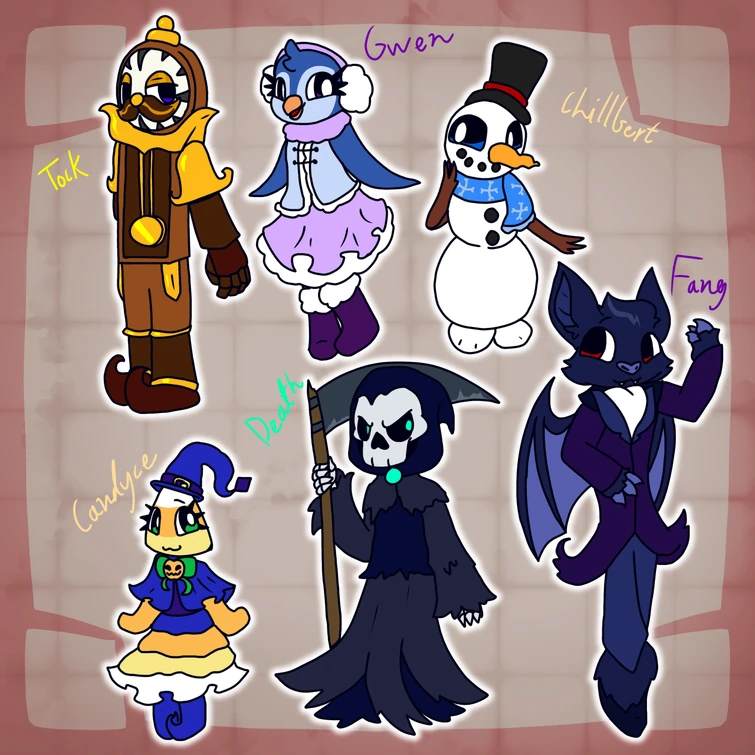 The event stars, and Tock, in my style/redesign a bit- | Fandom