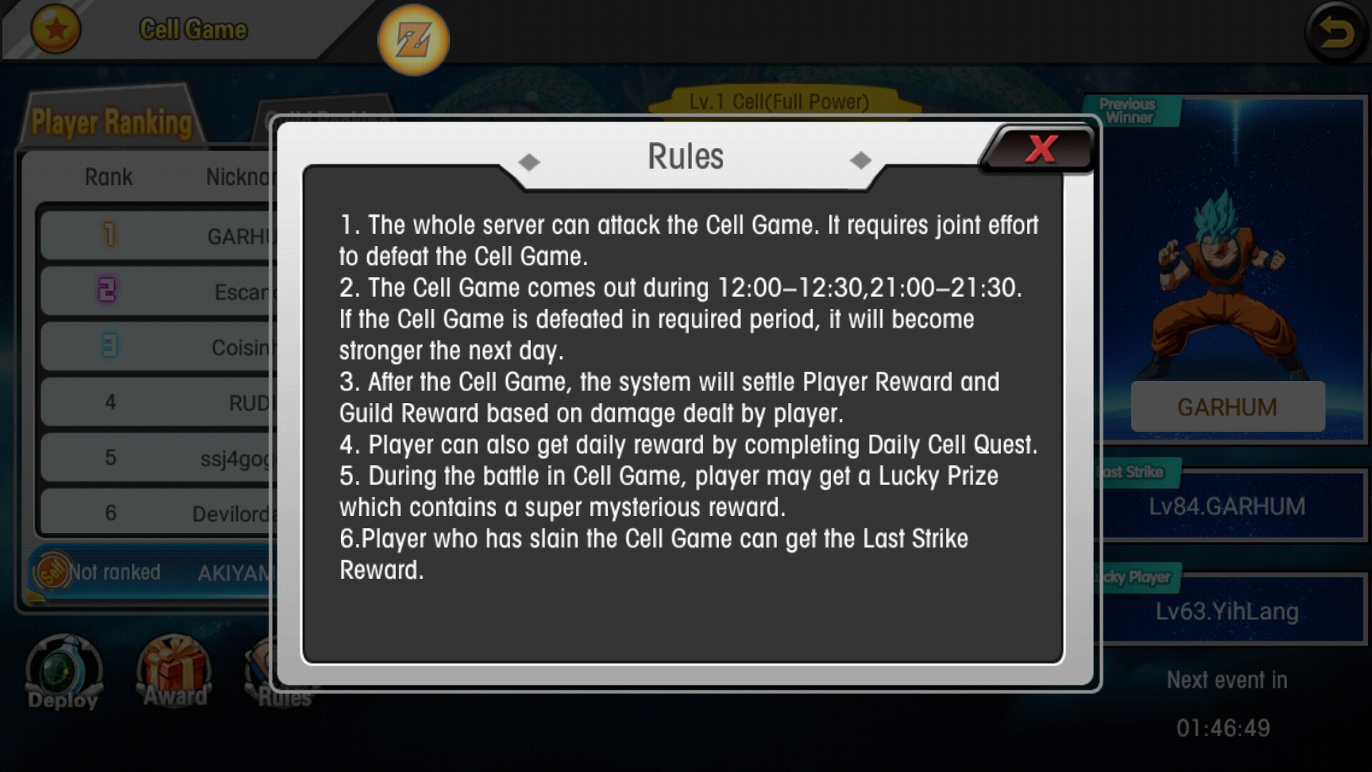 Cell event time | Fandom