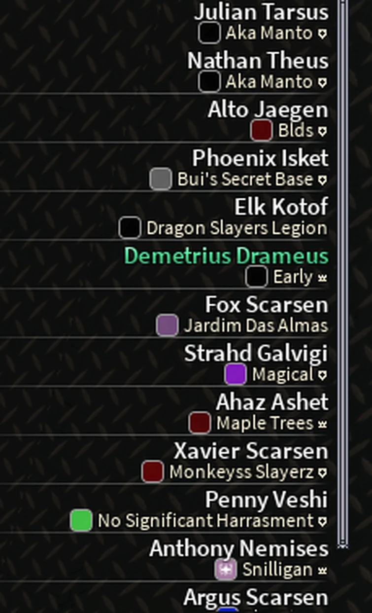 guild colors are now visible on the leaderboard AND guild symbols ...
