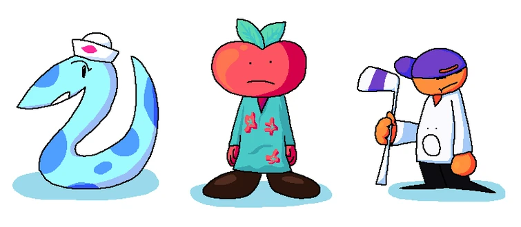 [Fanart] Cleaning Sim NPC doodles | Fandom