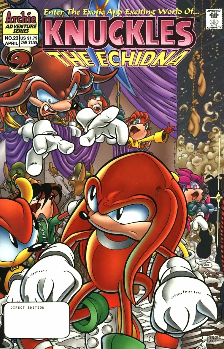 (This is the fascism arc) Reviewing all the Ken Penders Knuckles ...