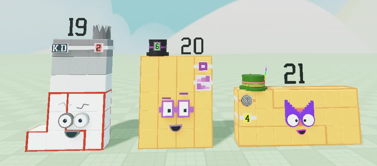 My 19 - 30 Numberblocks | Fandom