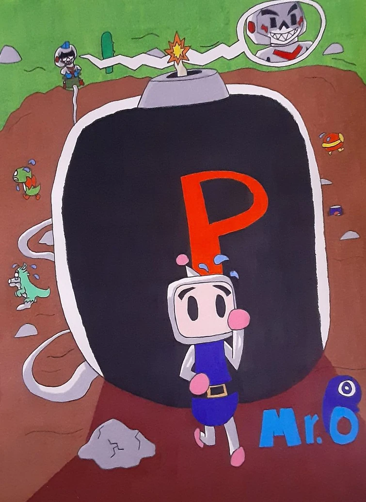 Bomberman vs Dig Dug Fan Art! | Fandom