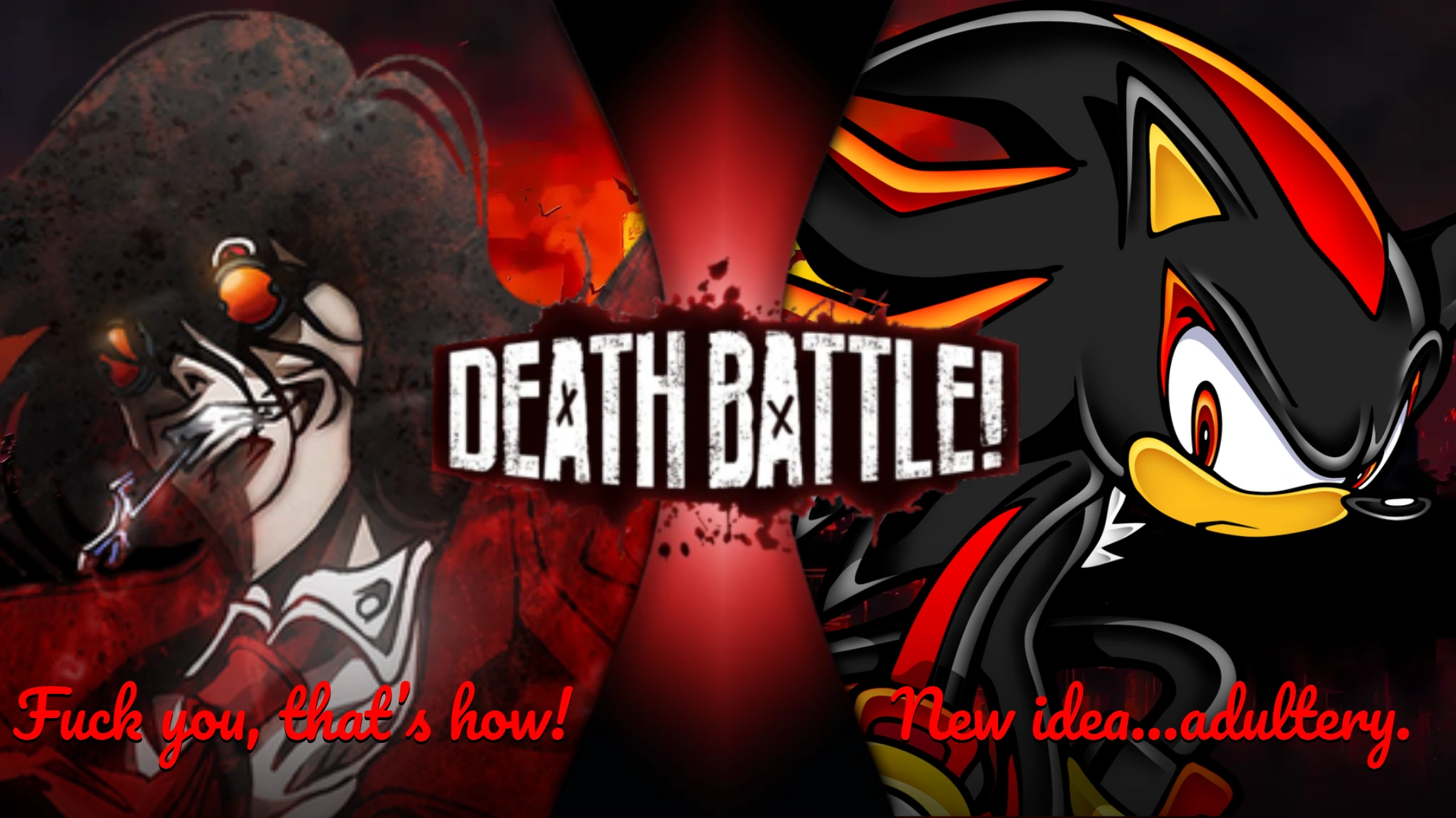 Alucard VS Shadow (Hellsing Abridged VS Real-Time Fandub) | Fandom