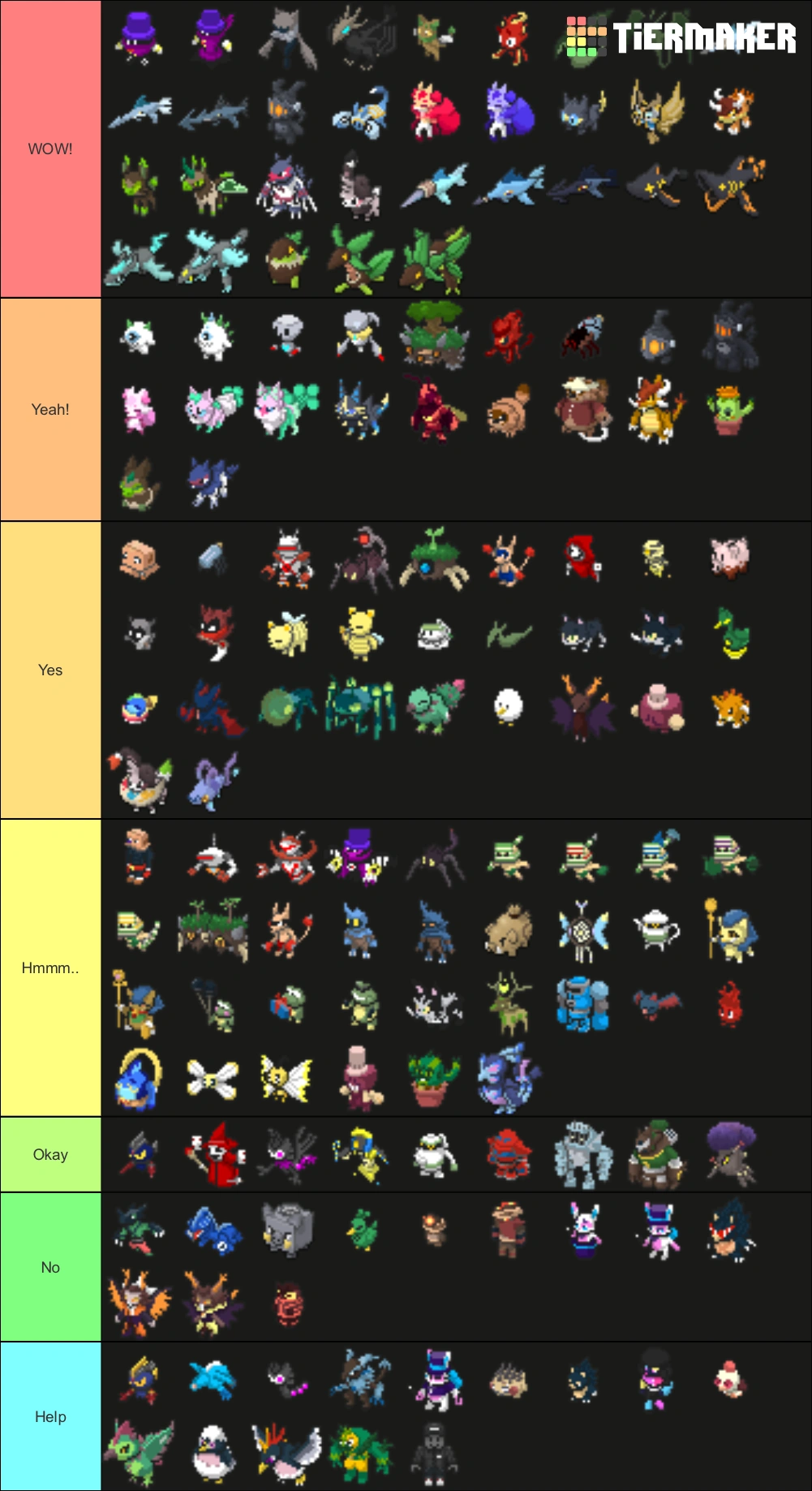Tierlist on Etherian Designs | Fandom