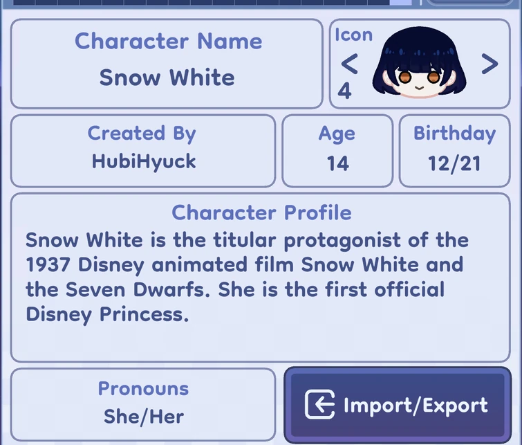 Snow White Gacha Life | Fandom