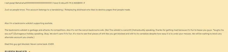 wtf do you guys got against the wikidot | Fandom