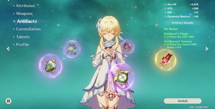 rate my anemo traveler build | Fandom