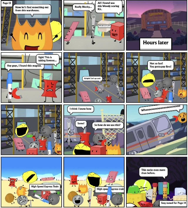 Battle for Dream Island: The Movie “Journey to Dream Island” Page 13 | Fandom