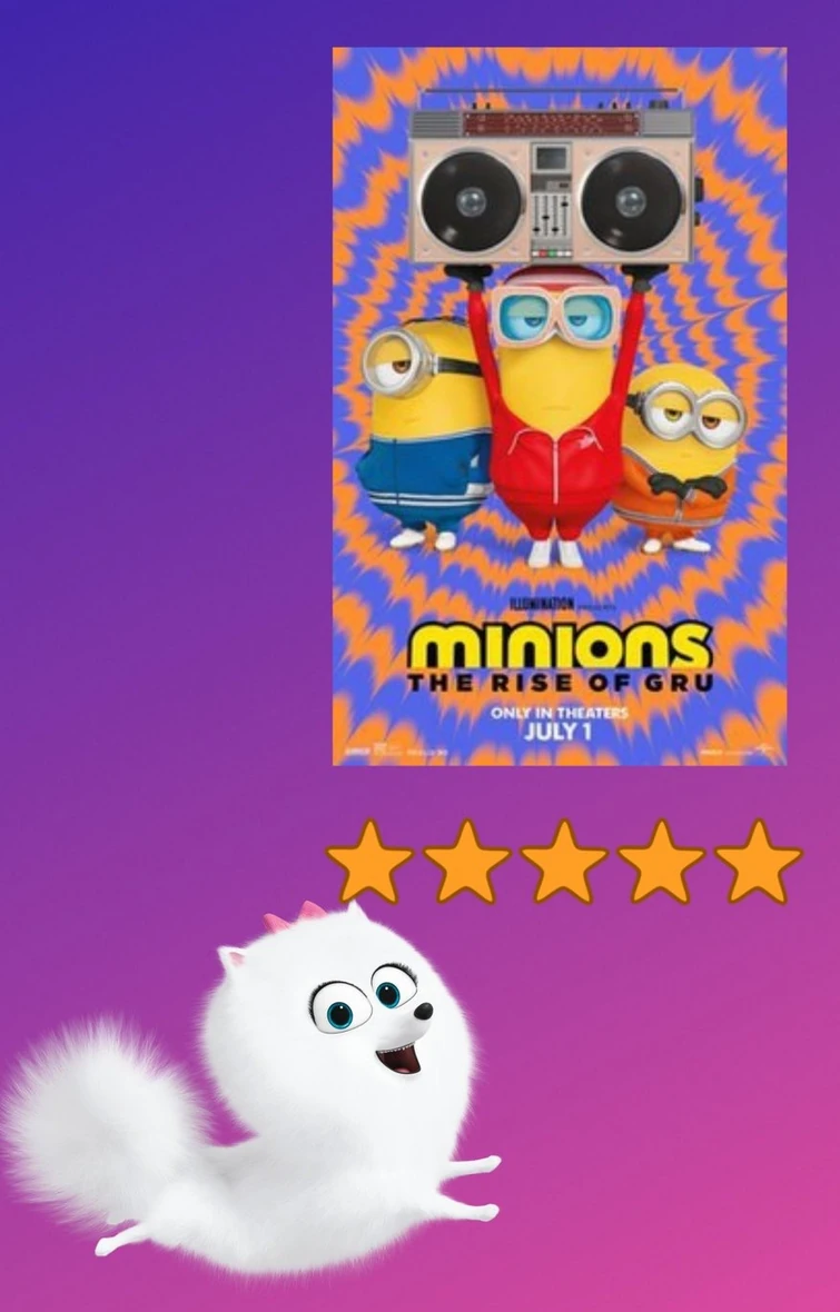 My Rating For “Minions:The Rise Of Gru” | Fandom