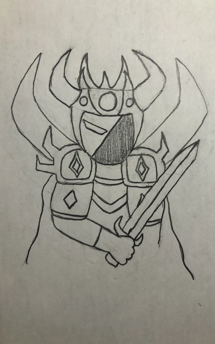 Quick sketch of fallen king remodel | Fandom