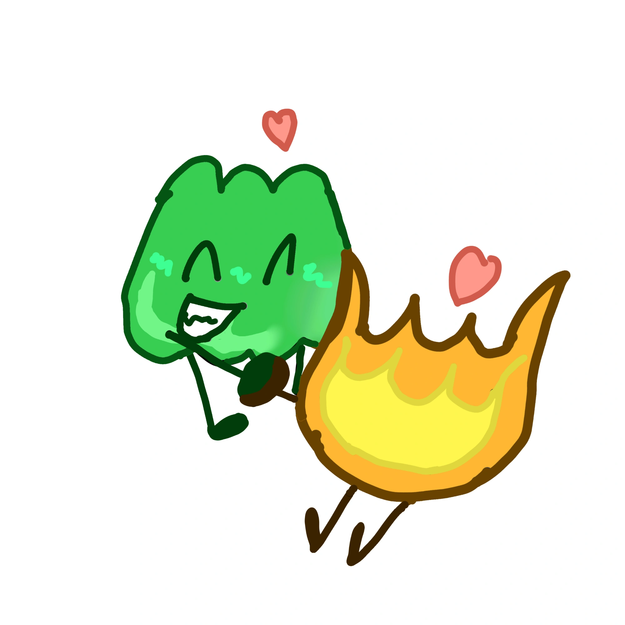 Silly firey and gelatin ship art | Fandom