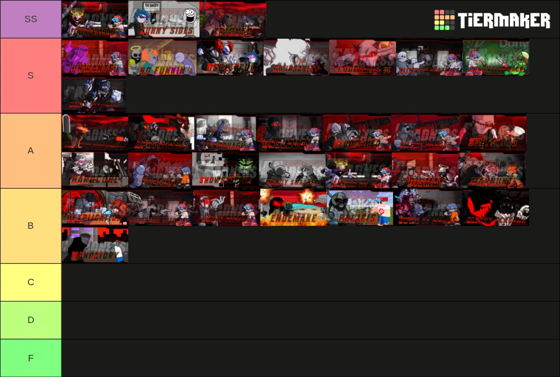 checked out epic Friday night Madness OST. | Fandom