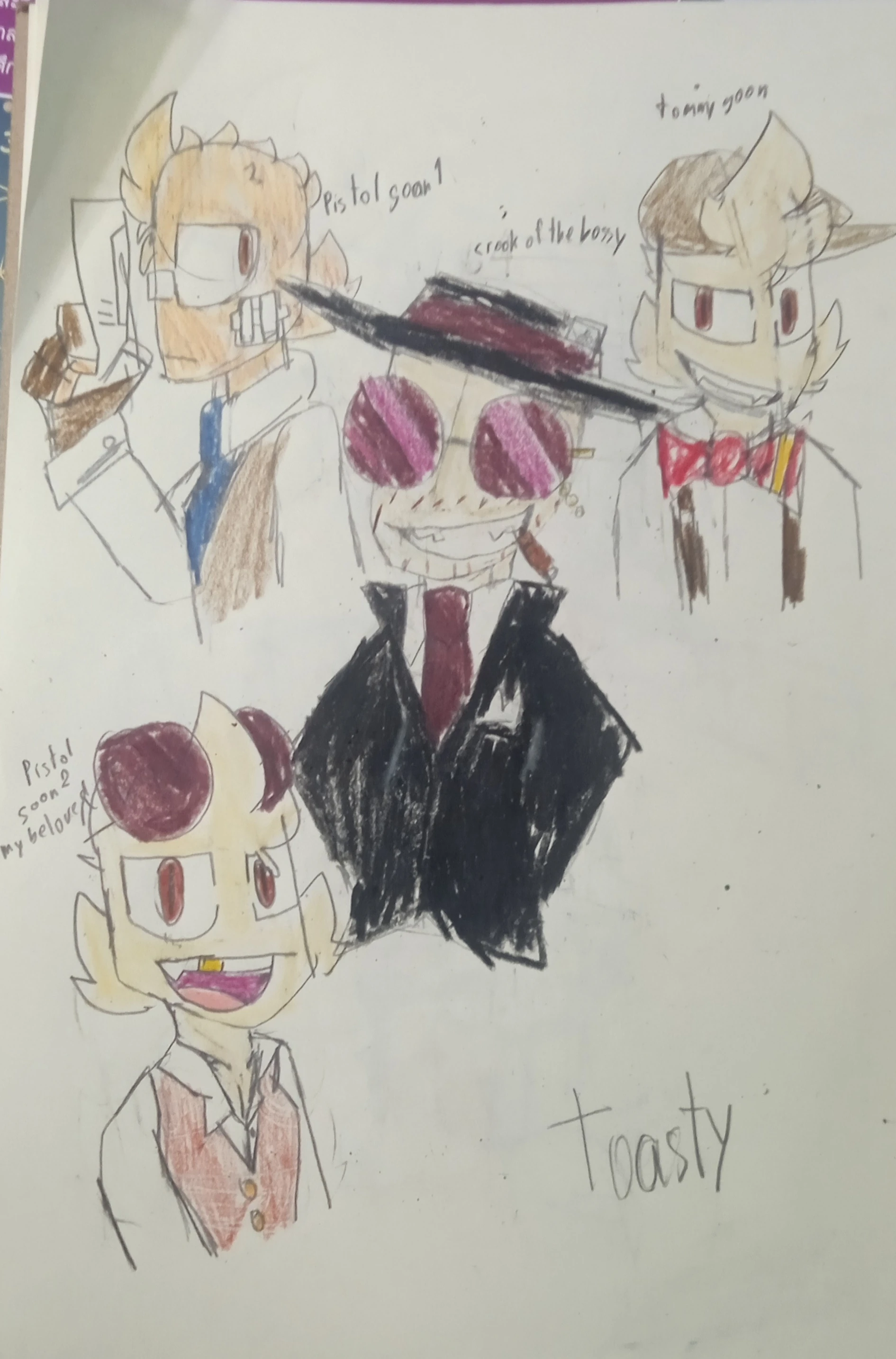 Crook boss and goons | Fandom