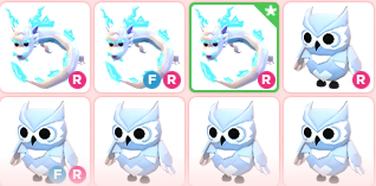 TRADING 2 NEON FROST FURIES, 13 FROST FURIES AND 5 SNOW OWLS | Fandom