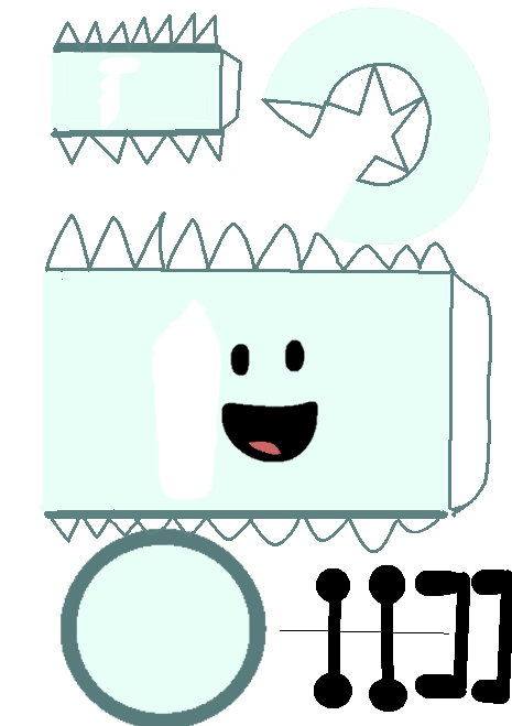 BFB/TPOT Bottle papercraft i made | Fandom