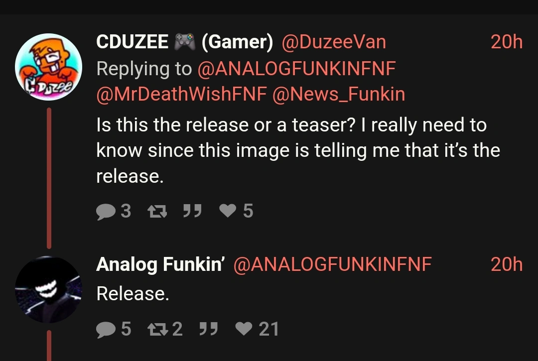 ANALOG FUNKIN RELEASES THIS WEEKEND!!!! | Fandom