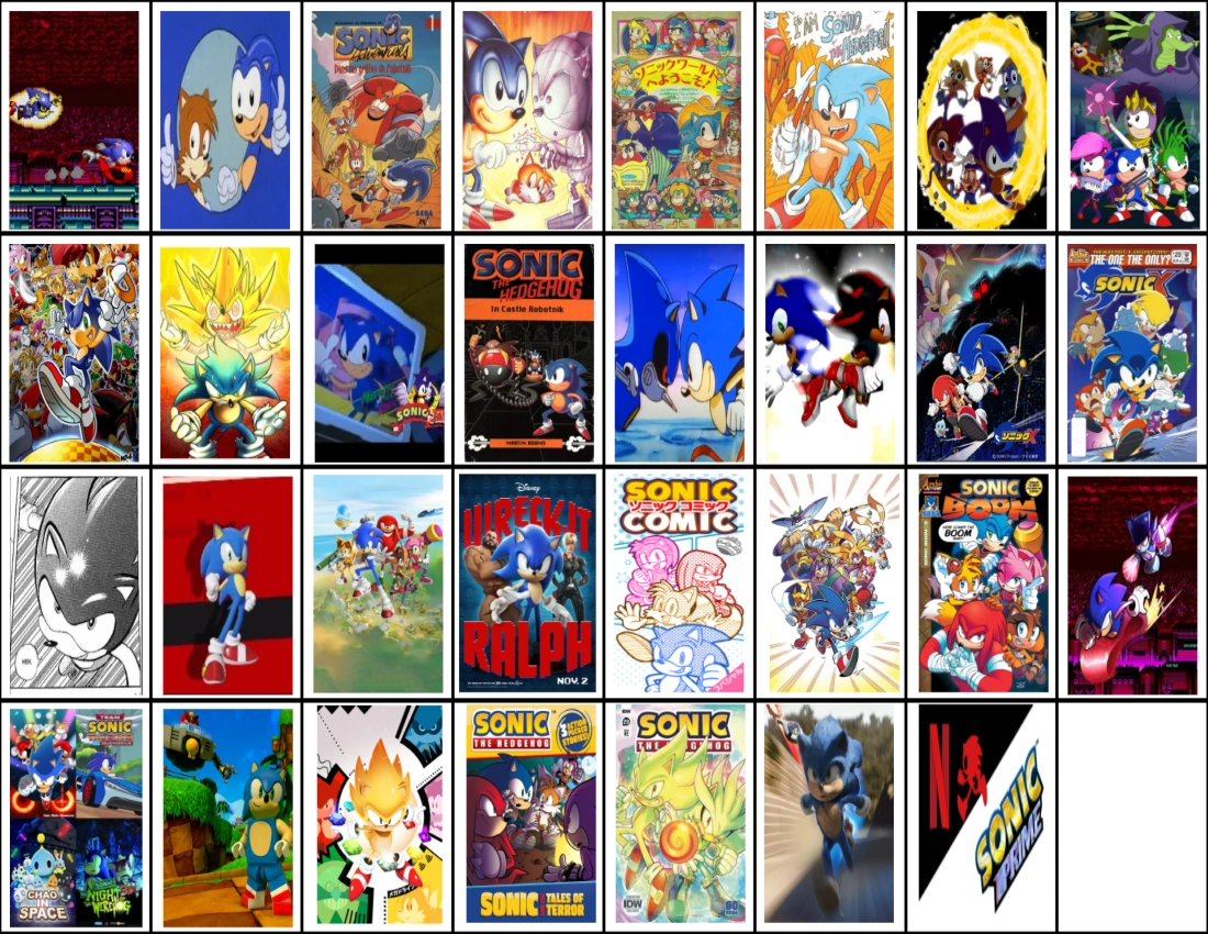 The Whole Sonic Media | Fandom